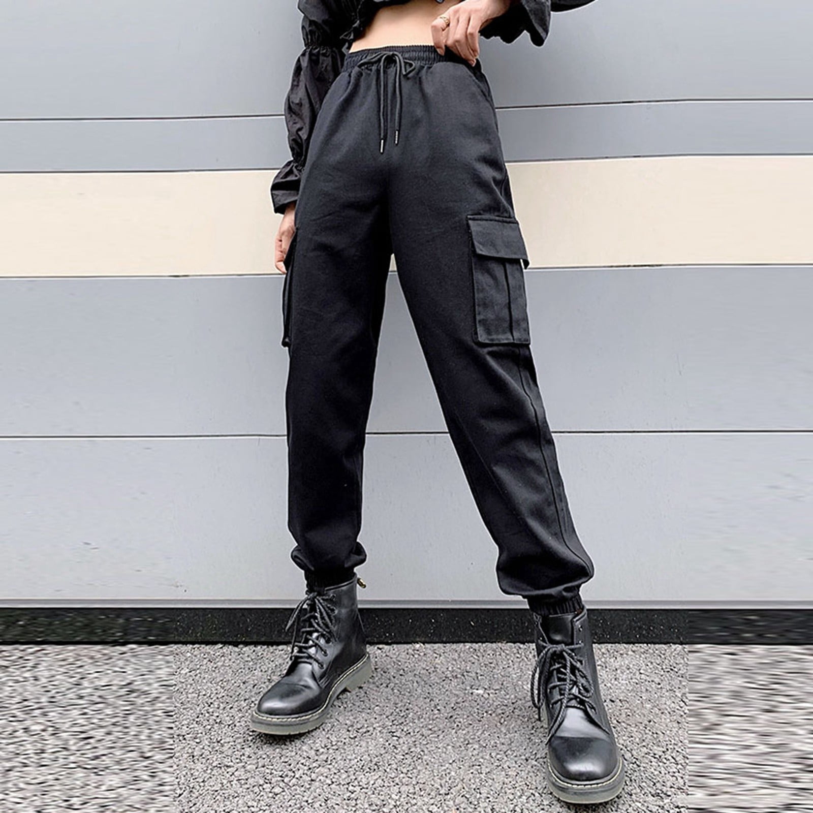 BAODANN Women's Fashionable Loose Fitting Womens Casual Pants High ...