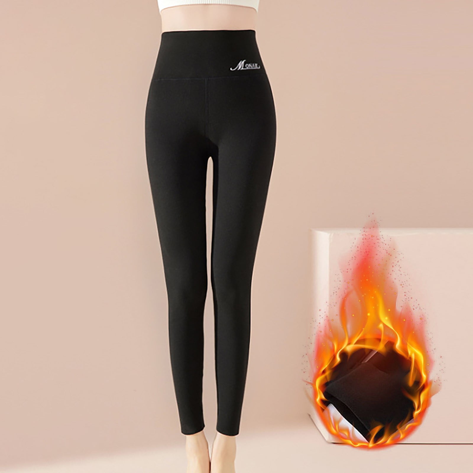 BAODANN Women's High Waisted Velvet Leggings Autumn and Winter New ...