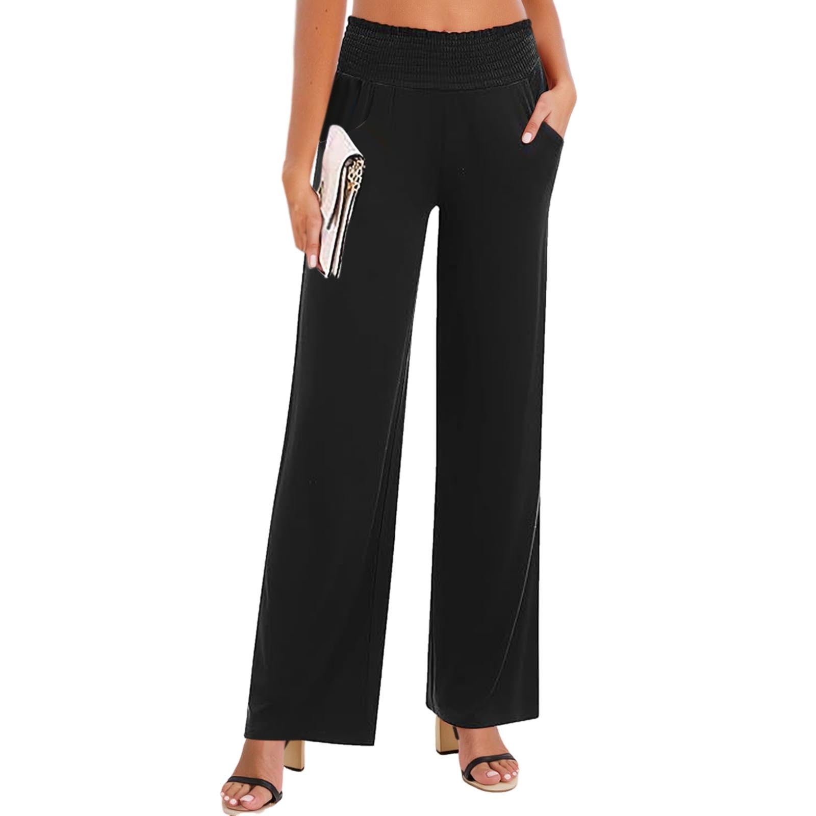 BAODANN Women's High Waisted Womens Business Casual Pants Long Business ...