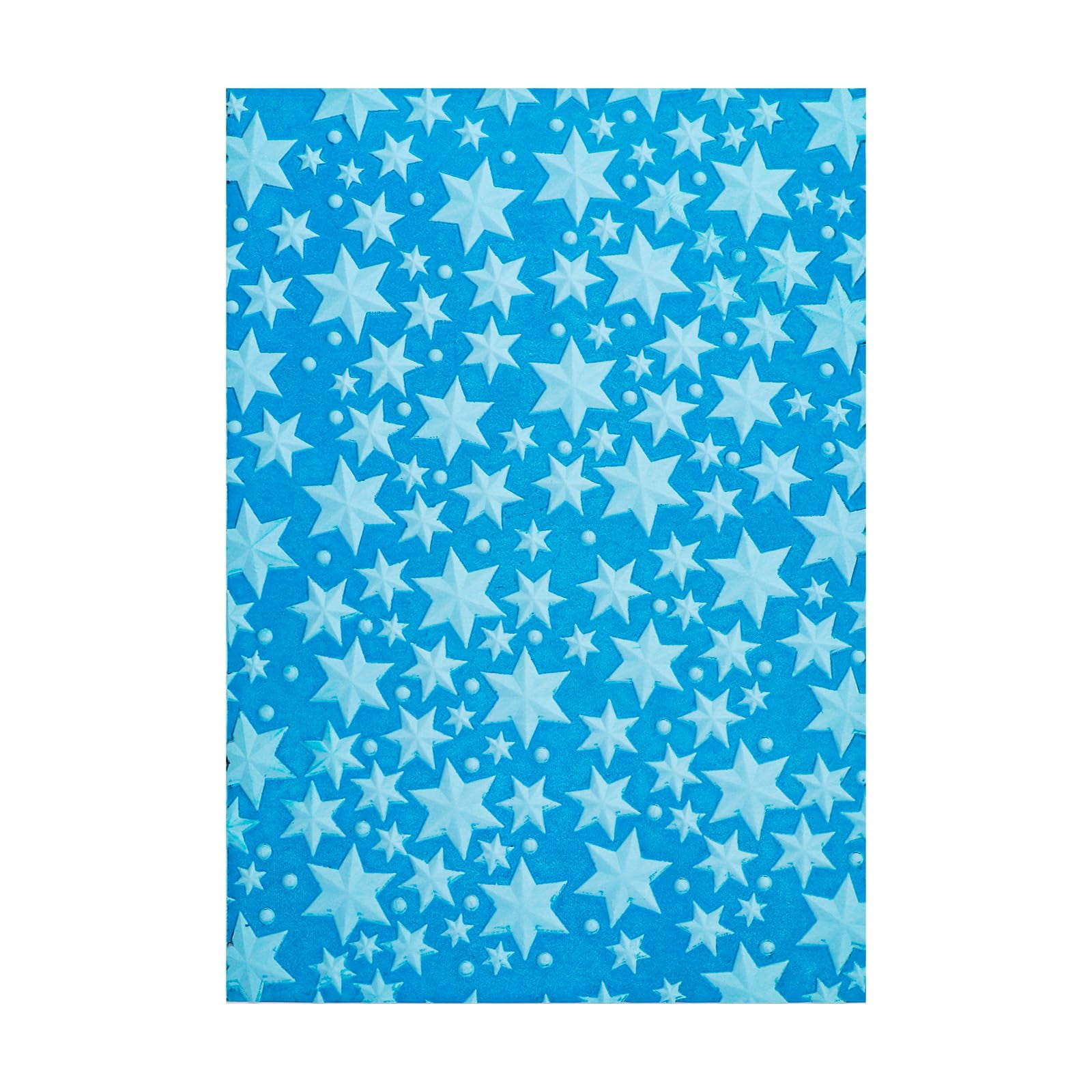 BAOFALI 3D Embossing Folder DHF10 for Card Making,Star Plastic Texture ...