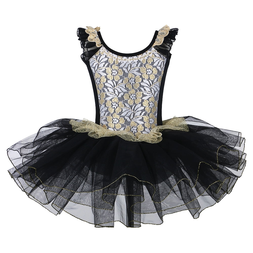 BAOHULU Girls Skirted Leotards Ballet Dance Tutu Princess Dress ...