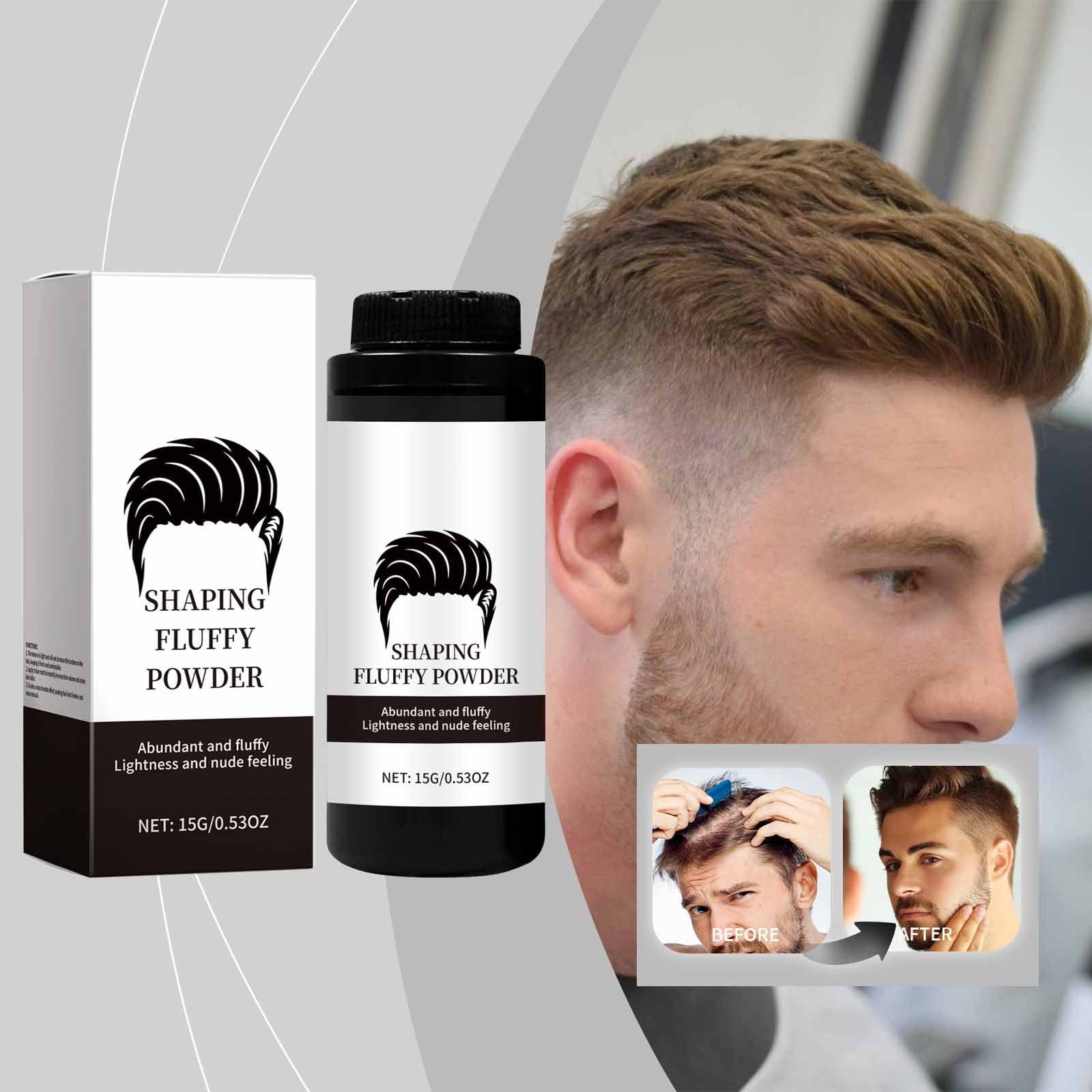 BAOJIANTU Hair Styling Powder for Men & Women, Hair Texturizing Powder ...