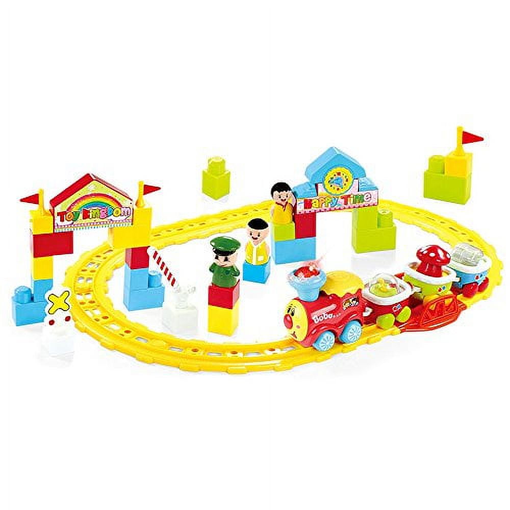 BAOLI Classic Toy Train Starter Set - Tracks & Accessories, Train Cars ...