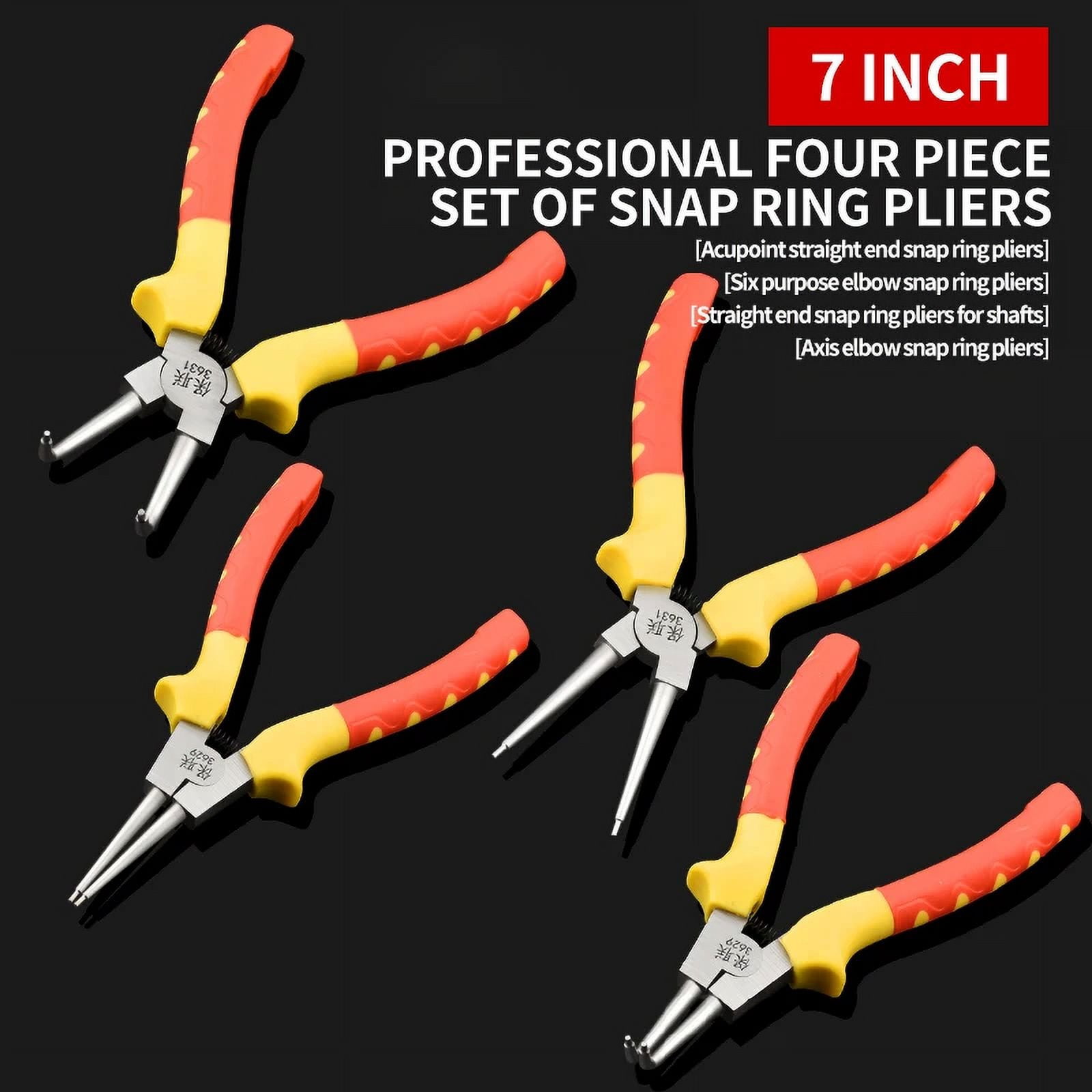 BAOLIAN Circlip Pliers Multifunctional Expansion Pliers Retaining Ring ...