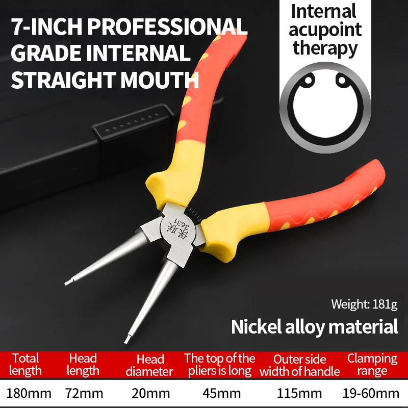BAOLIAN Circlip Pliers Multifunctional Expansion Pliers Retaining Ring ...
