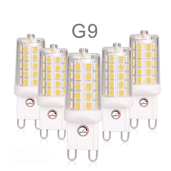 BAOMING G9 LED Bulbs 4W, Soft Warm White 2700K, 40W Halogen Equivalent ...