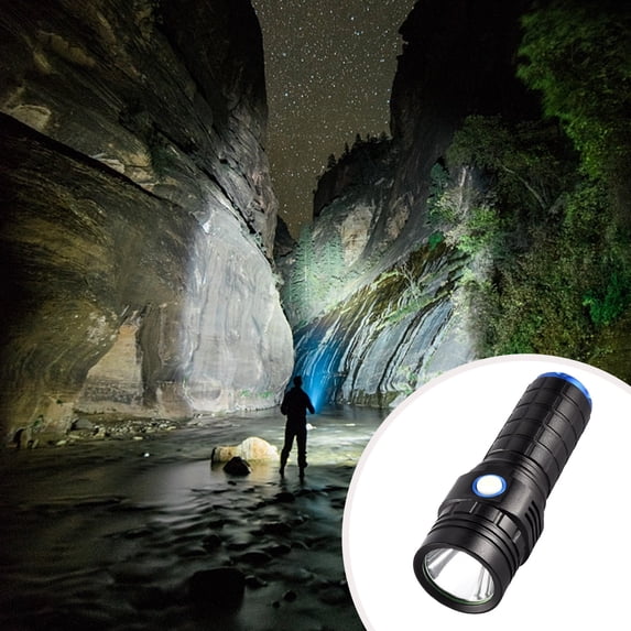 BAOPAI Adjustable Focus LED Flashlight 500 Lumens High Brightness ...
