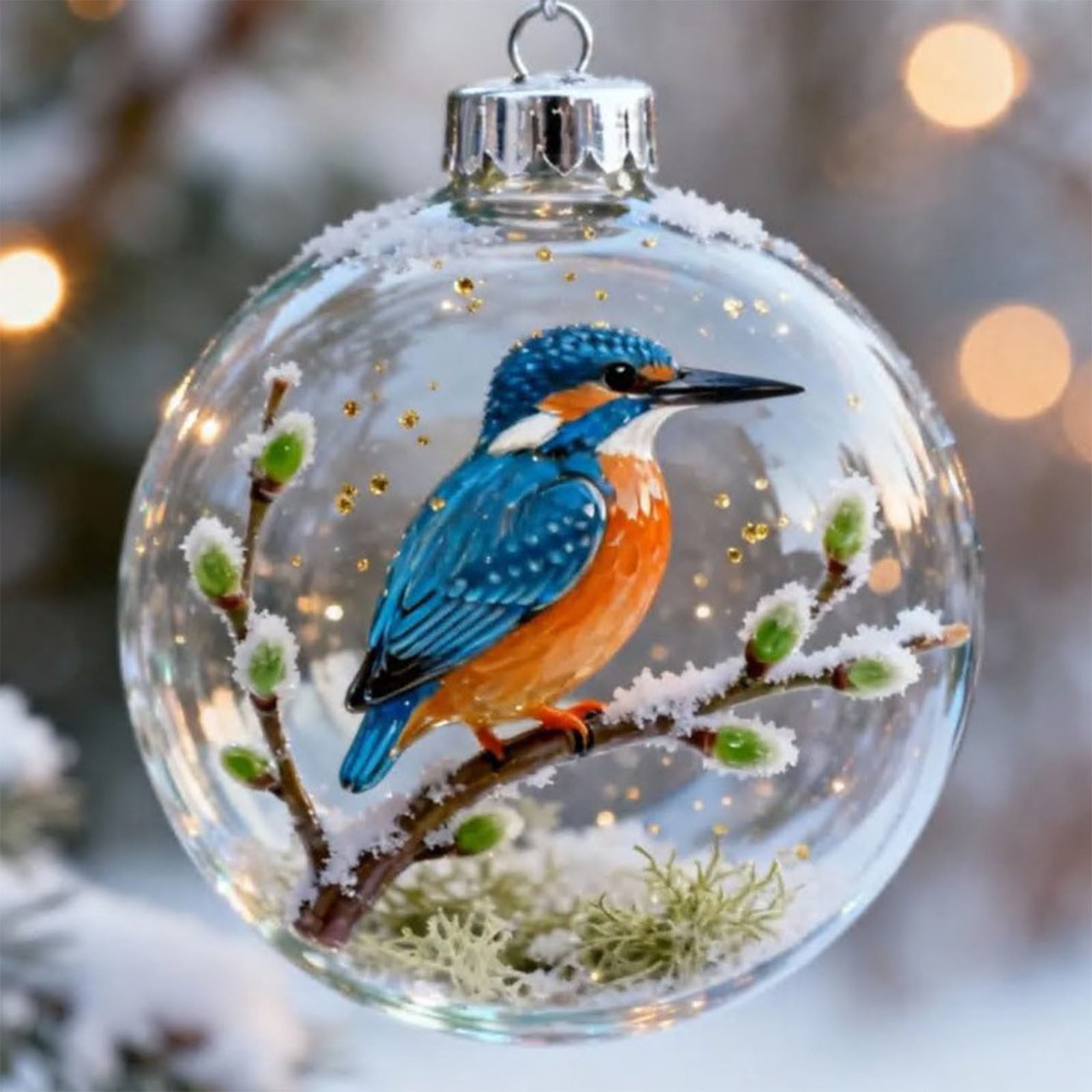 Christmas Tree Bird Decorative Pendant Lightweight Enduring Ornament ...