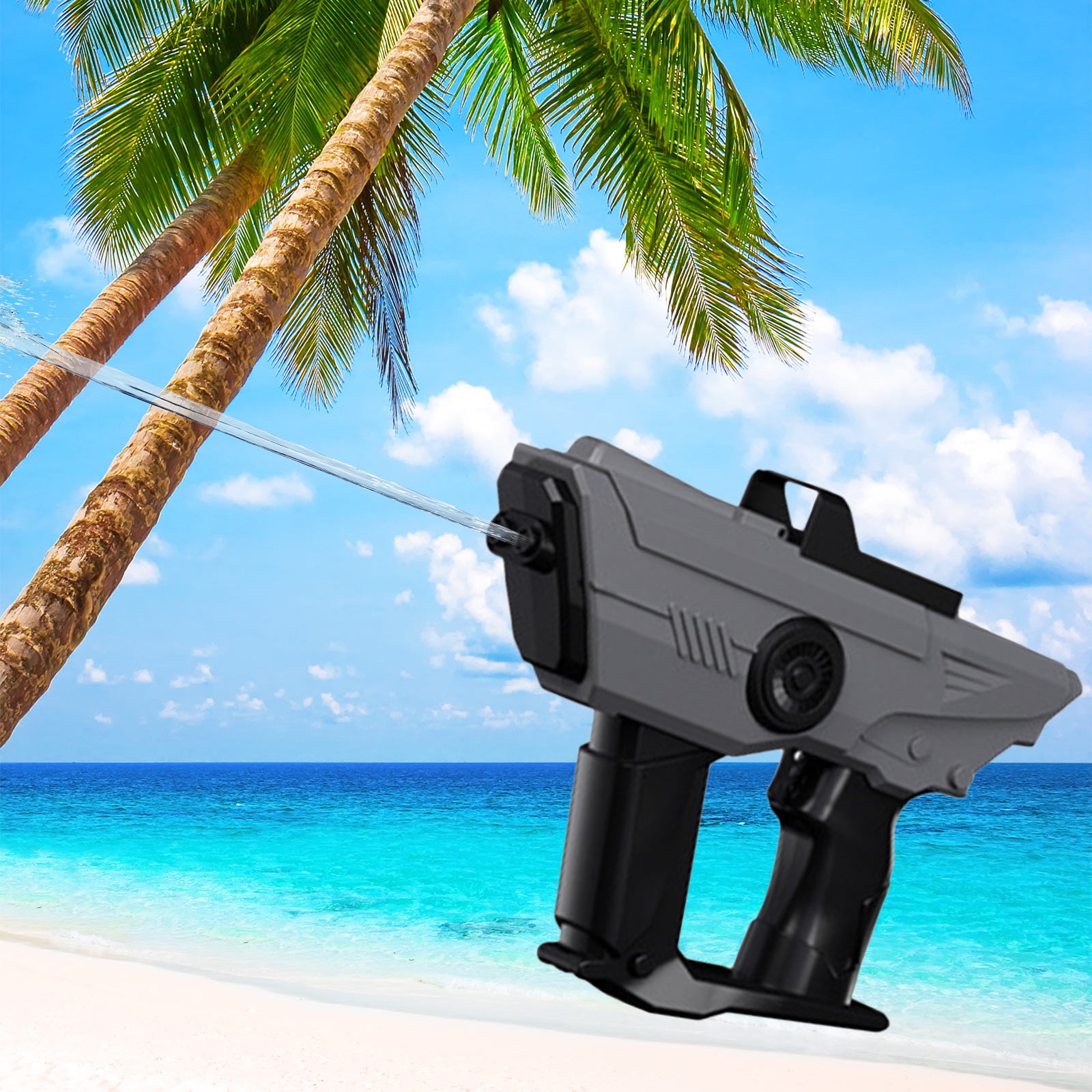 BAOPAI Clearance Electric Water Spray Equipment Toys Double Head ...