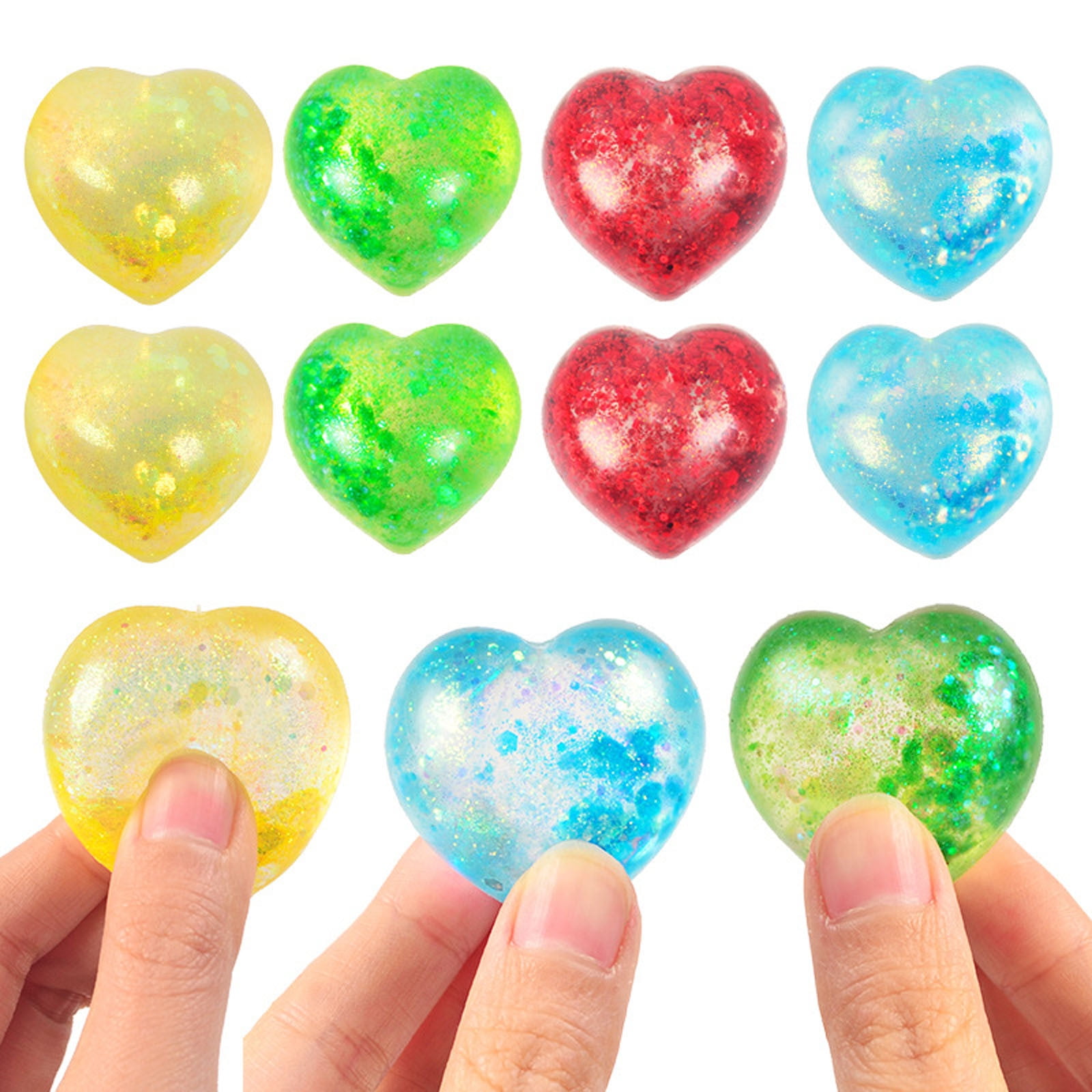 BAOPAI Clearance Heart Shaped Pressure Balls Suitable For Kids Party ...