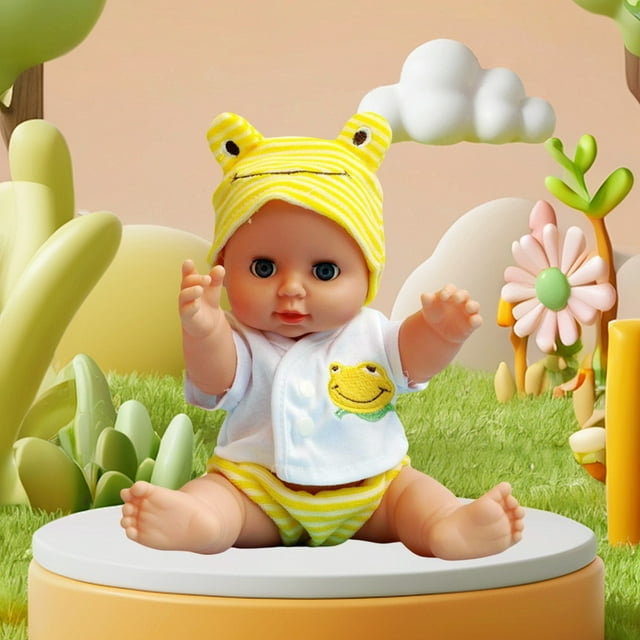 BAOPAI Clearance Vinyl Simulation Doll Soft Rubber Baby Toys ...