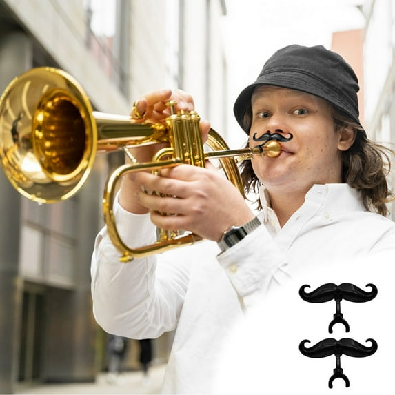 BAOPAI Clip On Mustache for Tuba and Euphonium Mouthpieces with ...