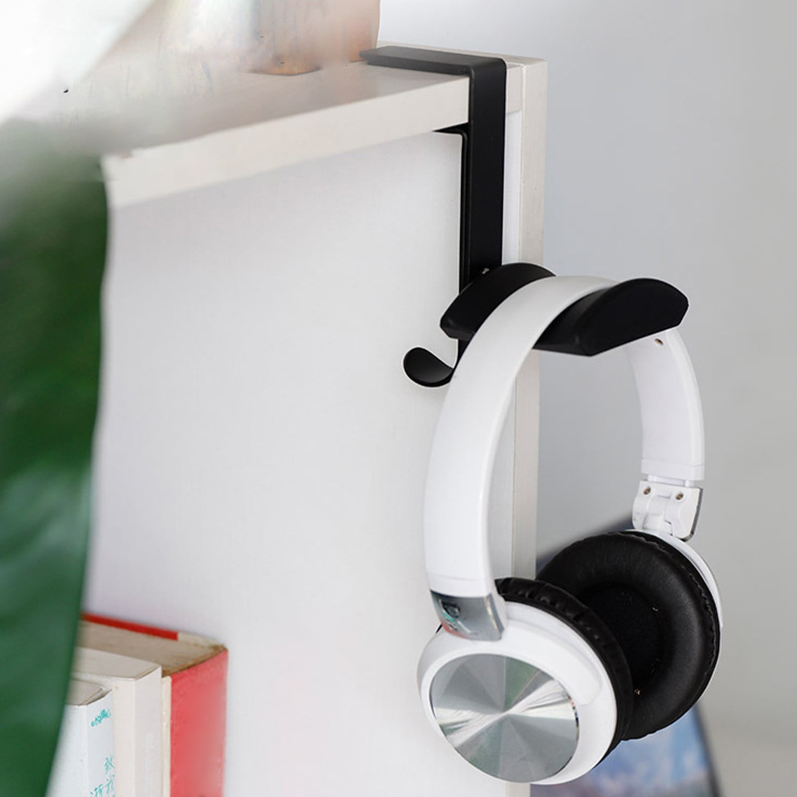 BAOPAI Desktop Headphone Stand Hook Bracket with Ergonomic Curved ...