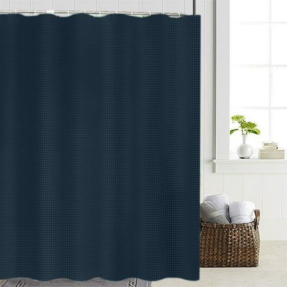 BAOPAI Double Sided Waterproof Shower Curtain with Polka Dots Design ...
