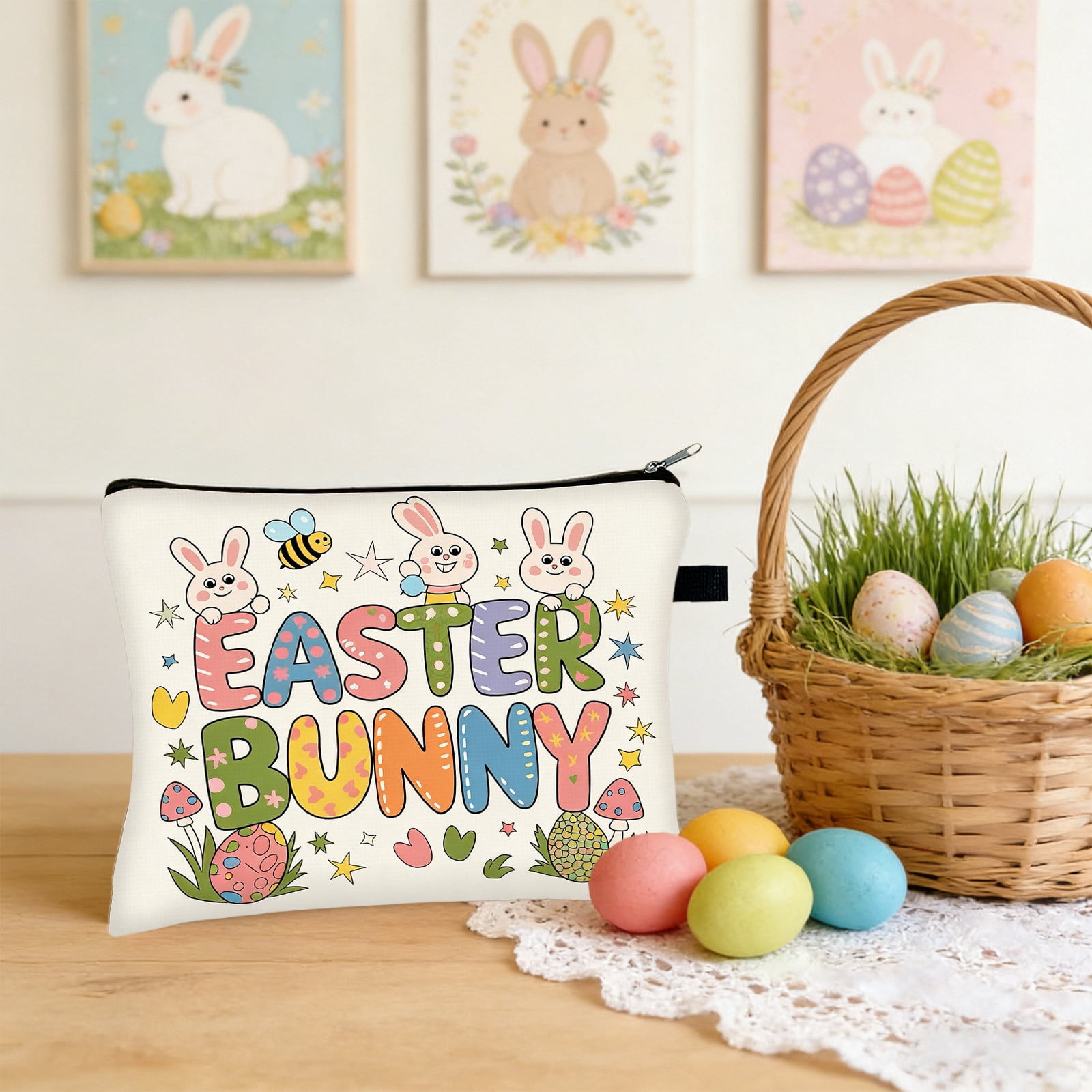 BAOPAI Easter Multifunctional Storage Bag Portable Travel Toiletry ...