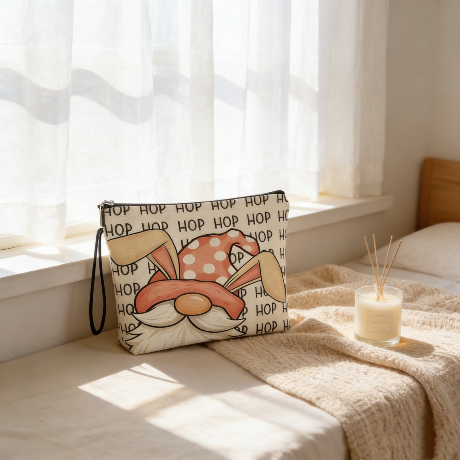 BAOPAI Easter Themed Multifunctional Travel Toiletry Bag Portable ...