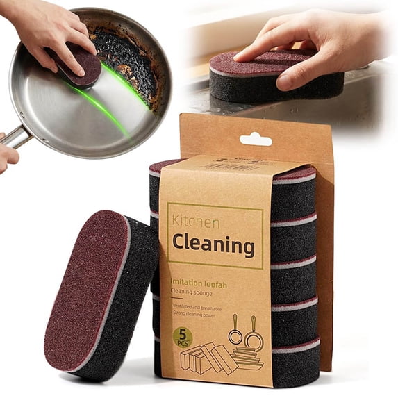 BAOPAI Emery High-Density Cleaning Sponges - Multi-Purpose Eraser ...