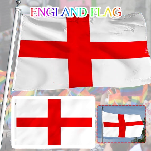 BAOPAI England British Flag Outdoor Banner with Brass Grommets Durable ...