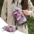 BAOPAI Lightweight Nylon Waist Bag With Water Bottle Compartment ...