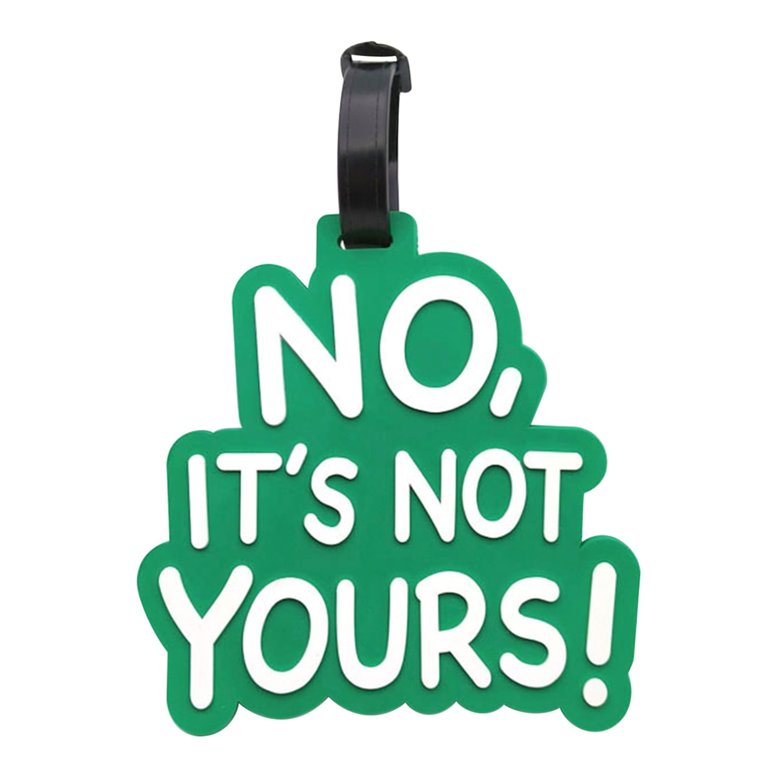 BAOPAI Luggage Tag Soft Silicone Cartoon Design Personalized Hanging ...