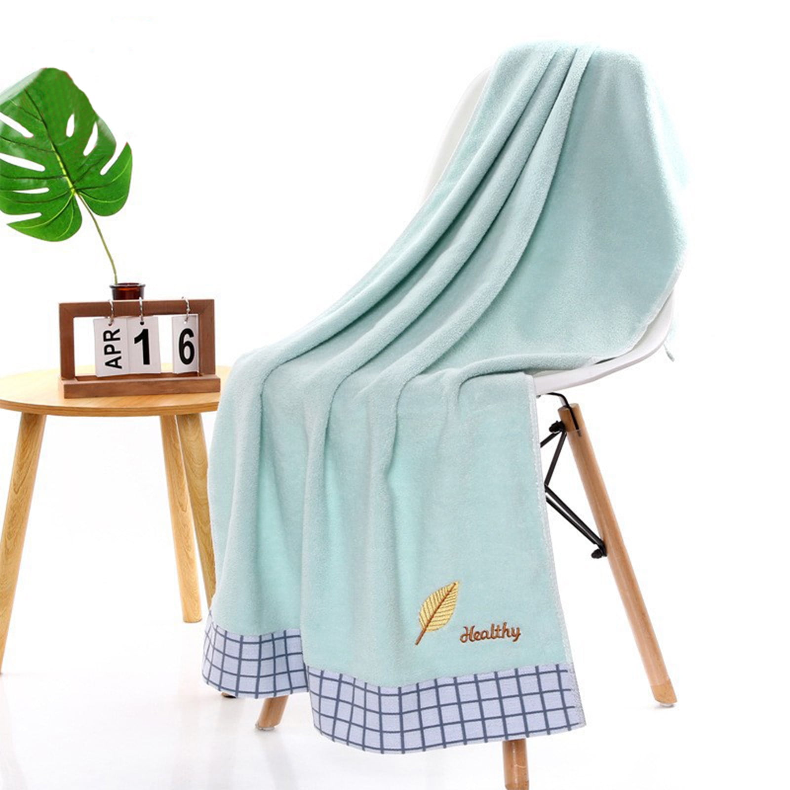 BAOPAI Luxury Extra Large Bath Towel 27x55 InchesSuper Absorbent and ...