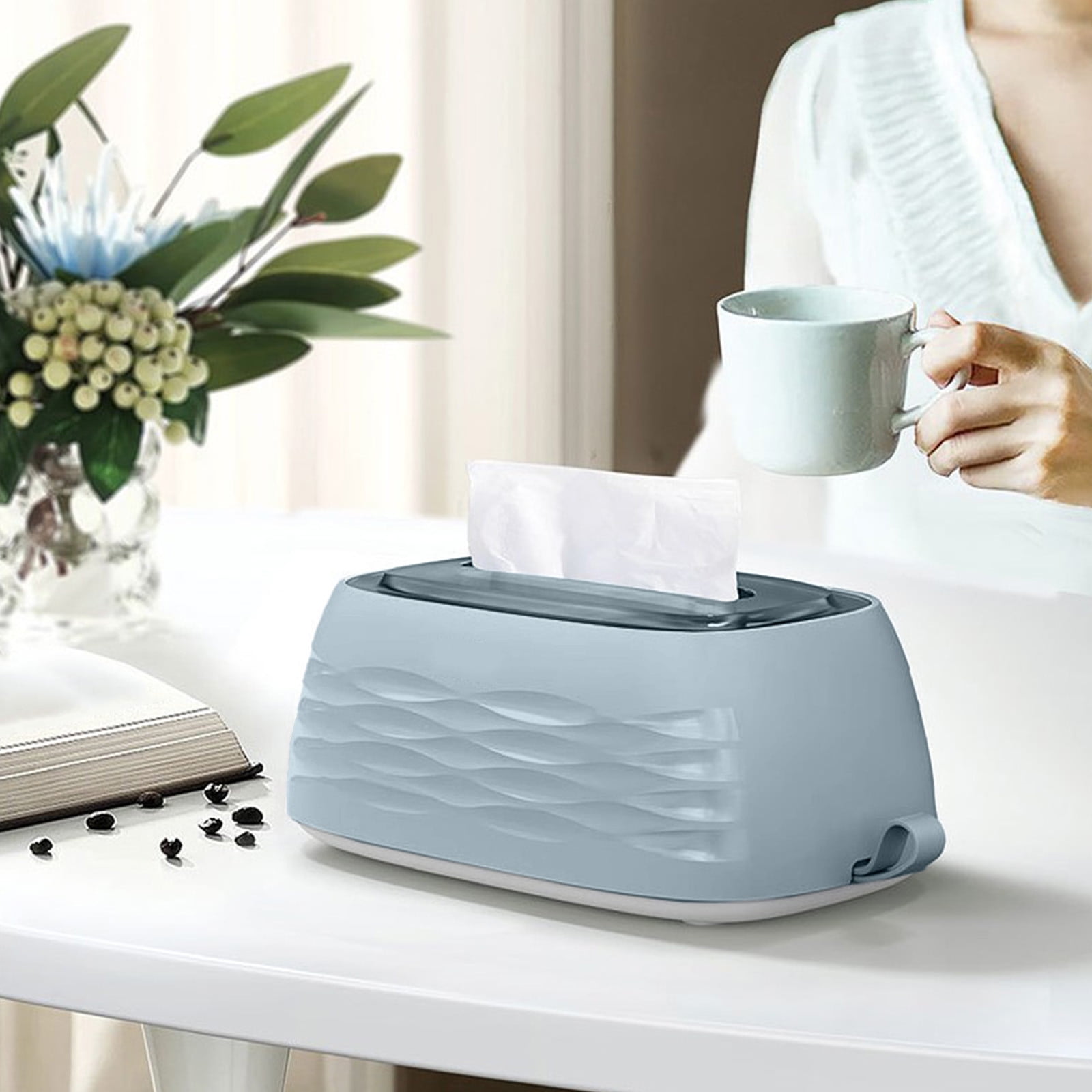 BAOPAI Luxury Multifunctional Tissue Box for Living Room Bedroom ...