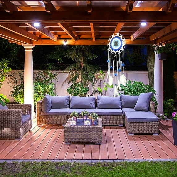 BAOPAI Metal Wind Chime with Clear Sound for Home Garden Decor Aluminum ...