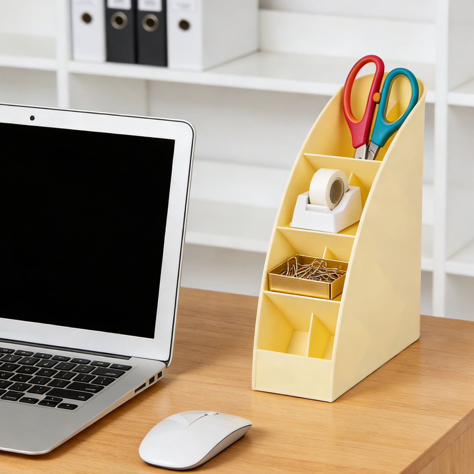 BAOPAI Multi Functional Rotating Desk Storage Organizer with 7 Slots ...