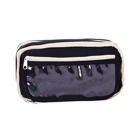 BAOPAI Multilayer Large Capacity Transparent Pencil Case Organizer With ...