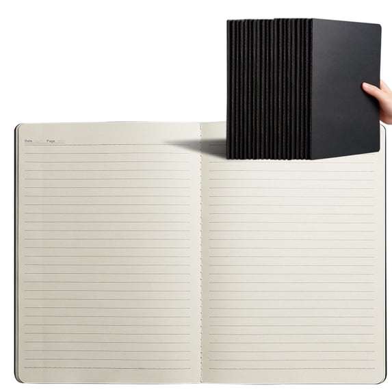 BAOPAI Premium Eco-Friendly Kraft Paper A5 Notebook with Horizontal ...