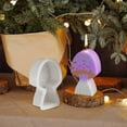 BAOPAI Reusable Silicone Mushroom Mould for DIY Candlestick Making Easy ...