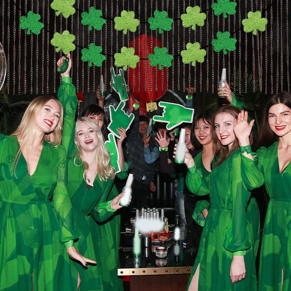BAOPAI Saint Patricks Day Door Hanger and Welcome Sign Pre Assembled ...