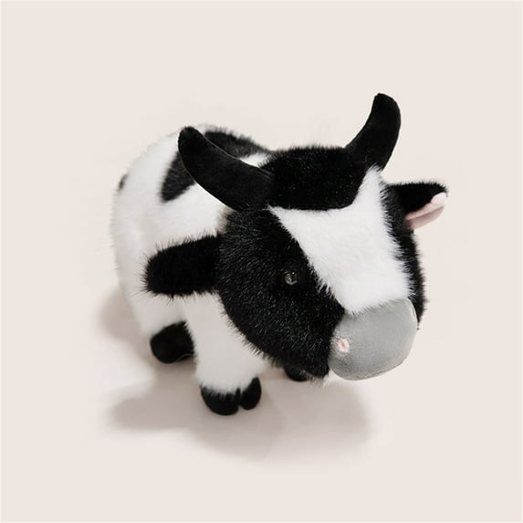BAOPAI Simulation Cow Doll 12 Inch Plush Toy - Soft Stuffed Animal for ...