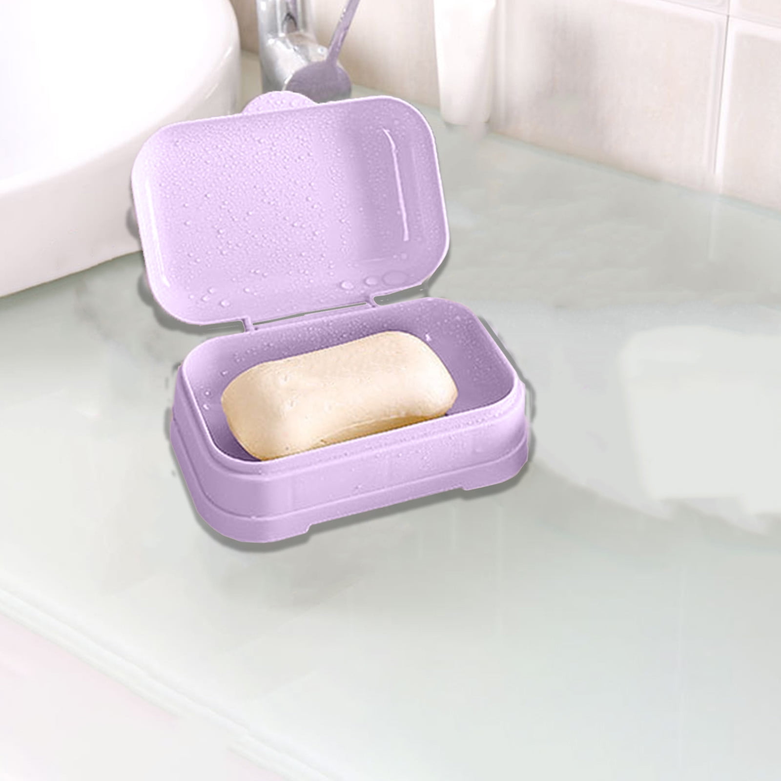 BAOPAI Soap Box with Lid and Connected Draining System European Style ...