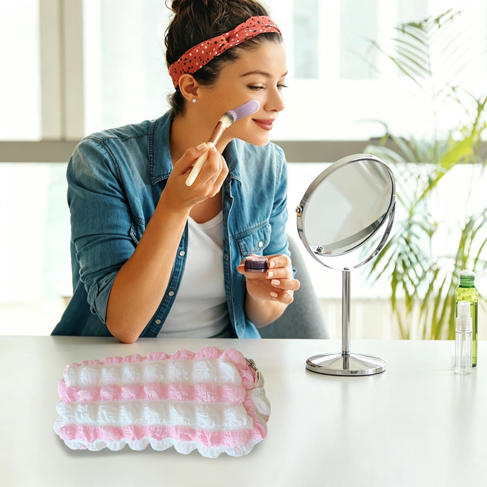 BAOPAI Soft And Plushy Pencil Case & Makeup Bag - Stylish ...