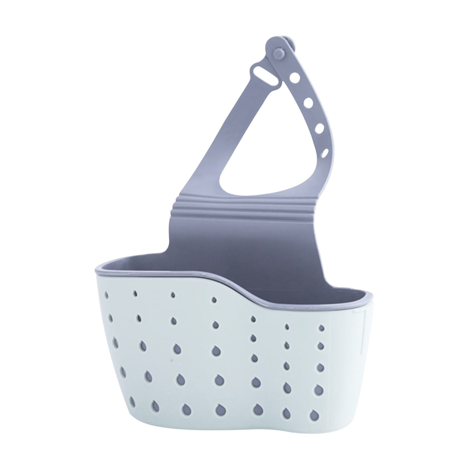 BAOPAI Thickened Double Layer Sink Draining Hanging Basket Organizer ...