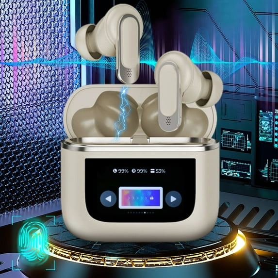 BAOPAI V8 Full-Color Bluetooth Translation Headphones with Transparent ...