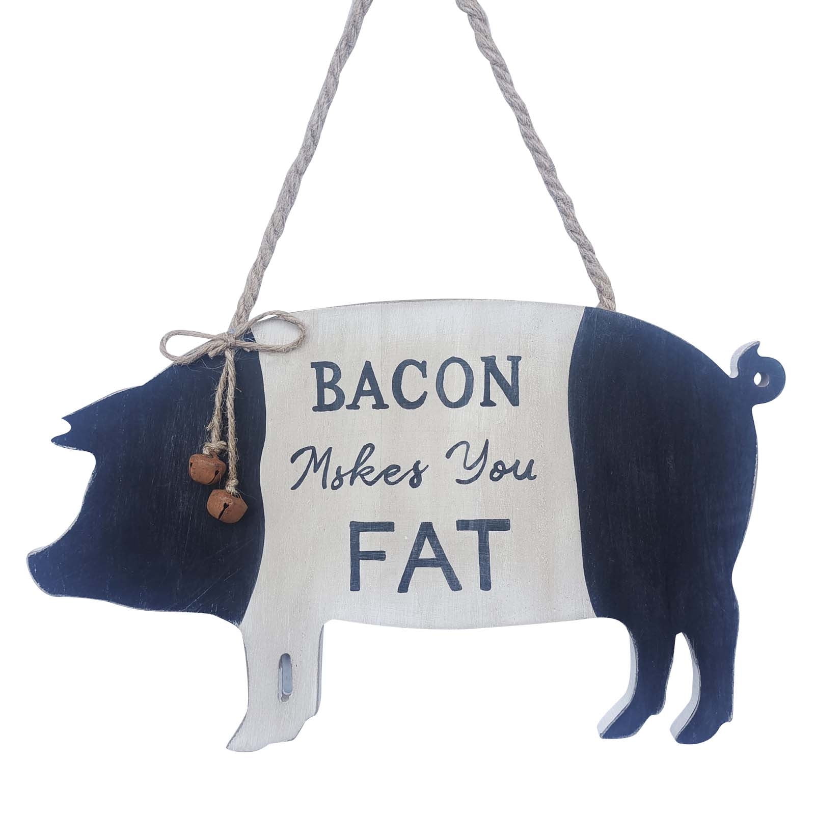 BAOPAI Wooden Farm Animal Wall Decor Hanging Pendant Creative Handmade ...