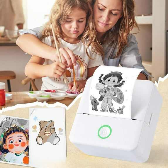 BAOPAI X6 Portable Mini Pocket Printers Intelligent Inkless Thermal ...