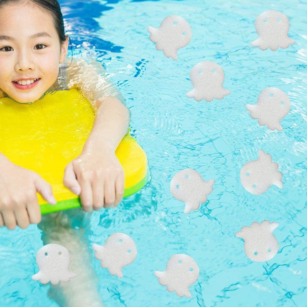 BAOQIN 13 Pieces Flower Oil Scum Absorber for Swimming Pool, Sponge for ...