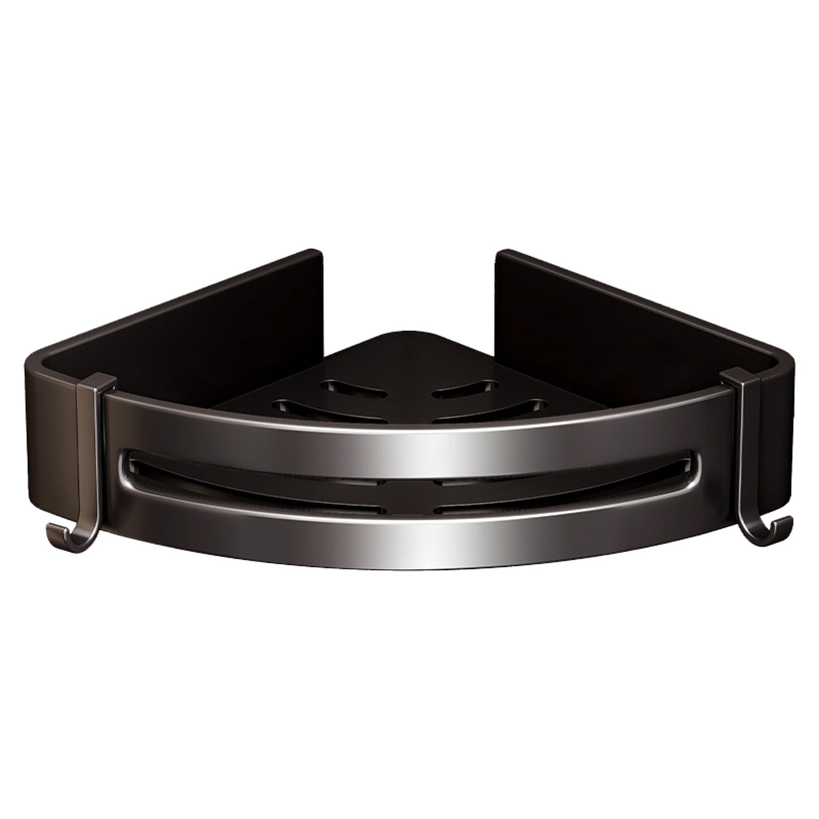 BAOQIN Bathroom Corner Shower Shelfs, Adhesive Wall Mounted Shower ...