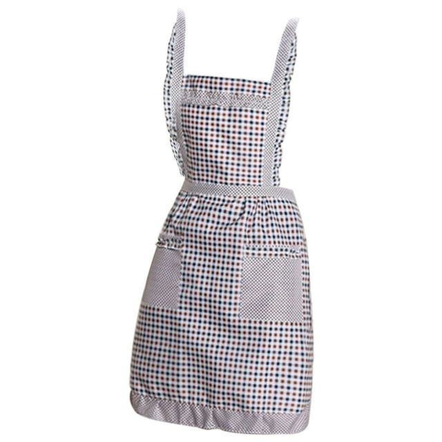 BAOQIN Cute Apron for Women with Pockets, Comfortable Kitchen Apron ...