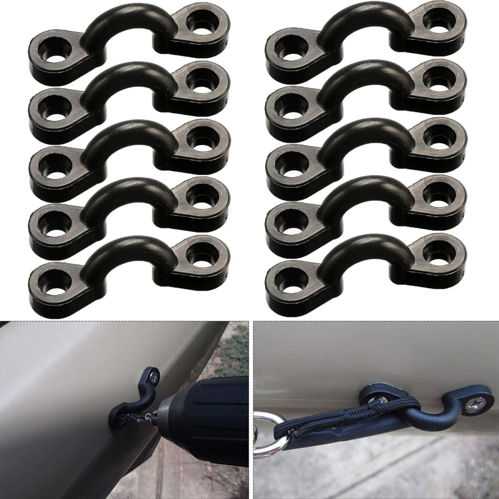 BAOSITY 10Pcs Kayak Pad Eye ,Deck Loops Tie Down Pad ,High Performance ...