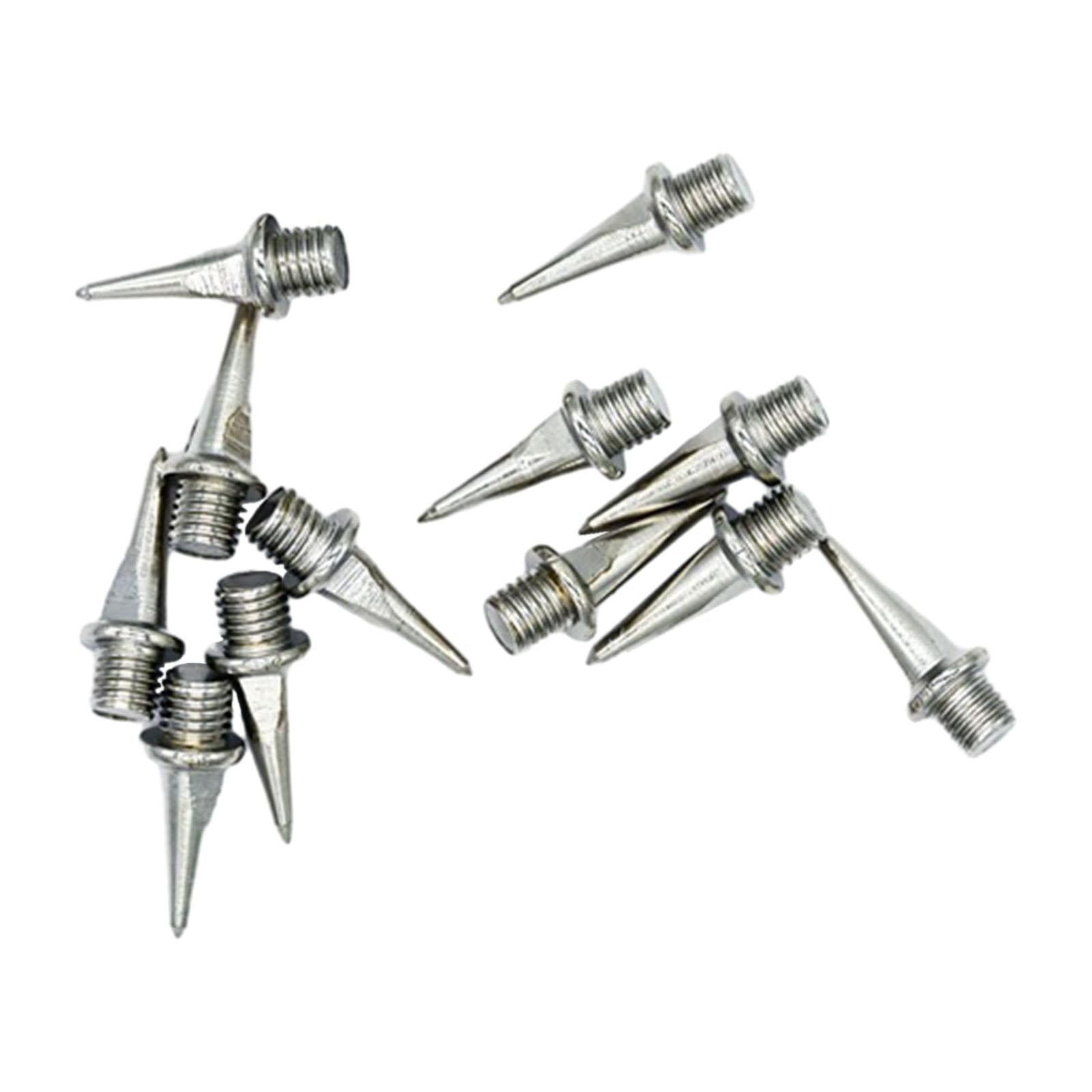 BAOSITY 12Pcs Starting Block Spikes Track Spikes Steel M4.8 Running ...