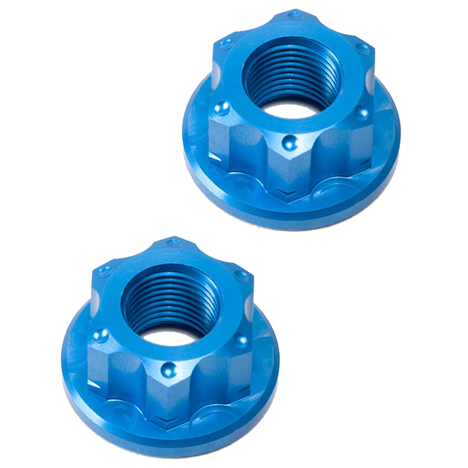 BAOSITY 2Pcs Bike Wheel Hub Axle Nuts, Bike Rope, M10 Nut, Hardware ...