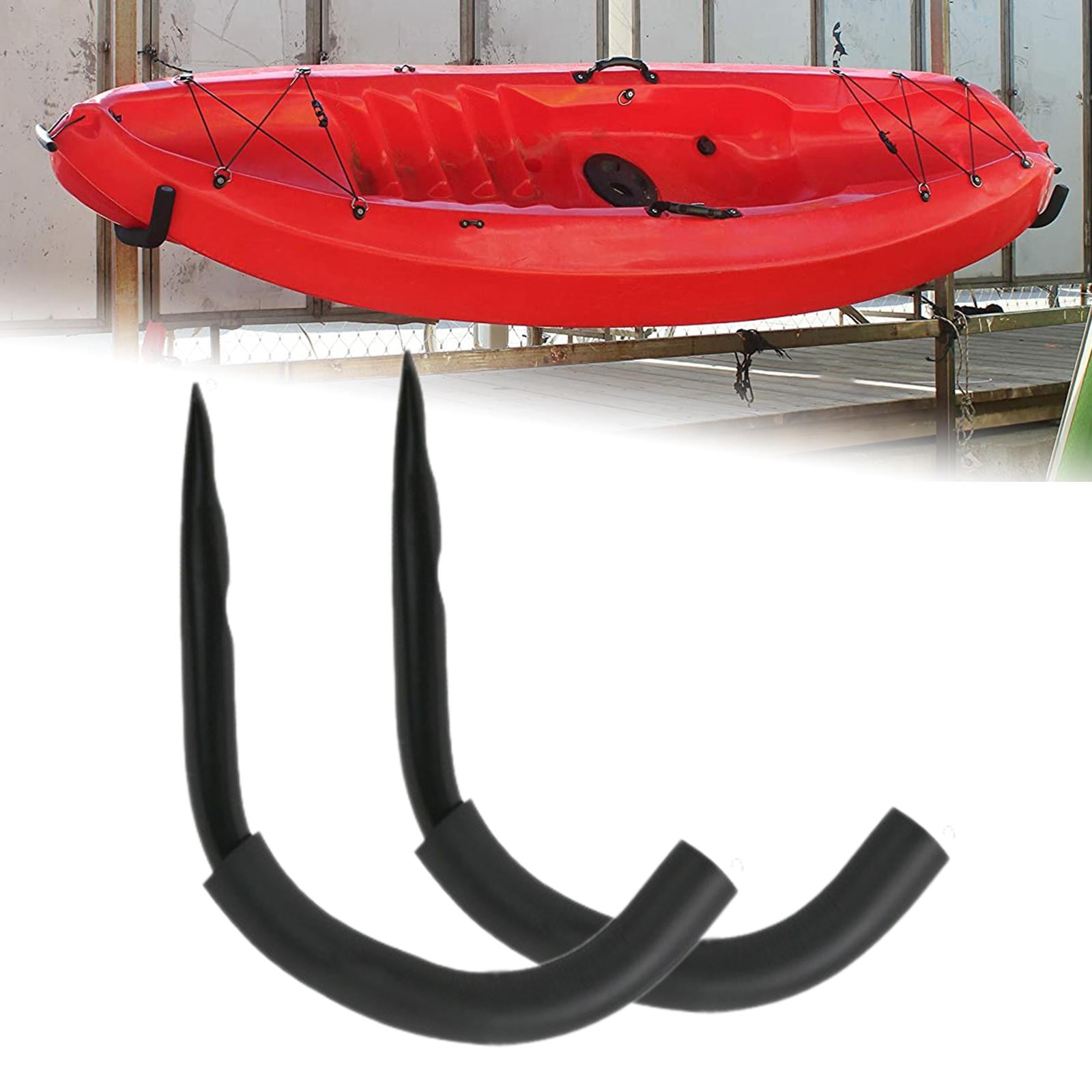 BAOSITY 2Pcs Kayak Racks, Garage Kayak Storage Hooks Tools, Portable ...