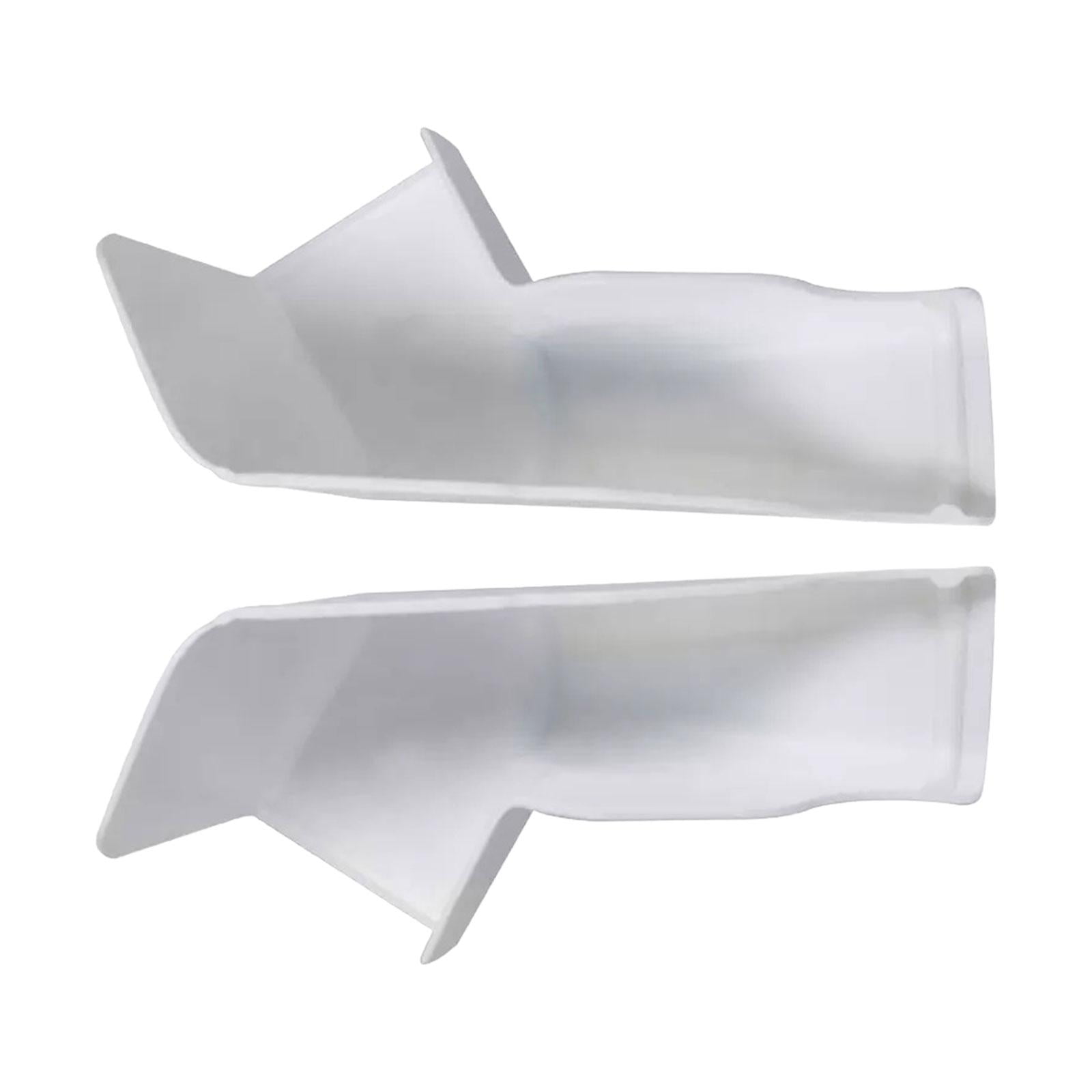 BAOSITY 2Pcs RV Gutter Spout Protective Reduce Dirt Universal Easy ...