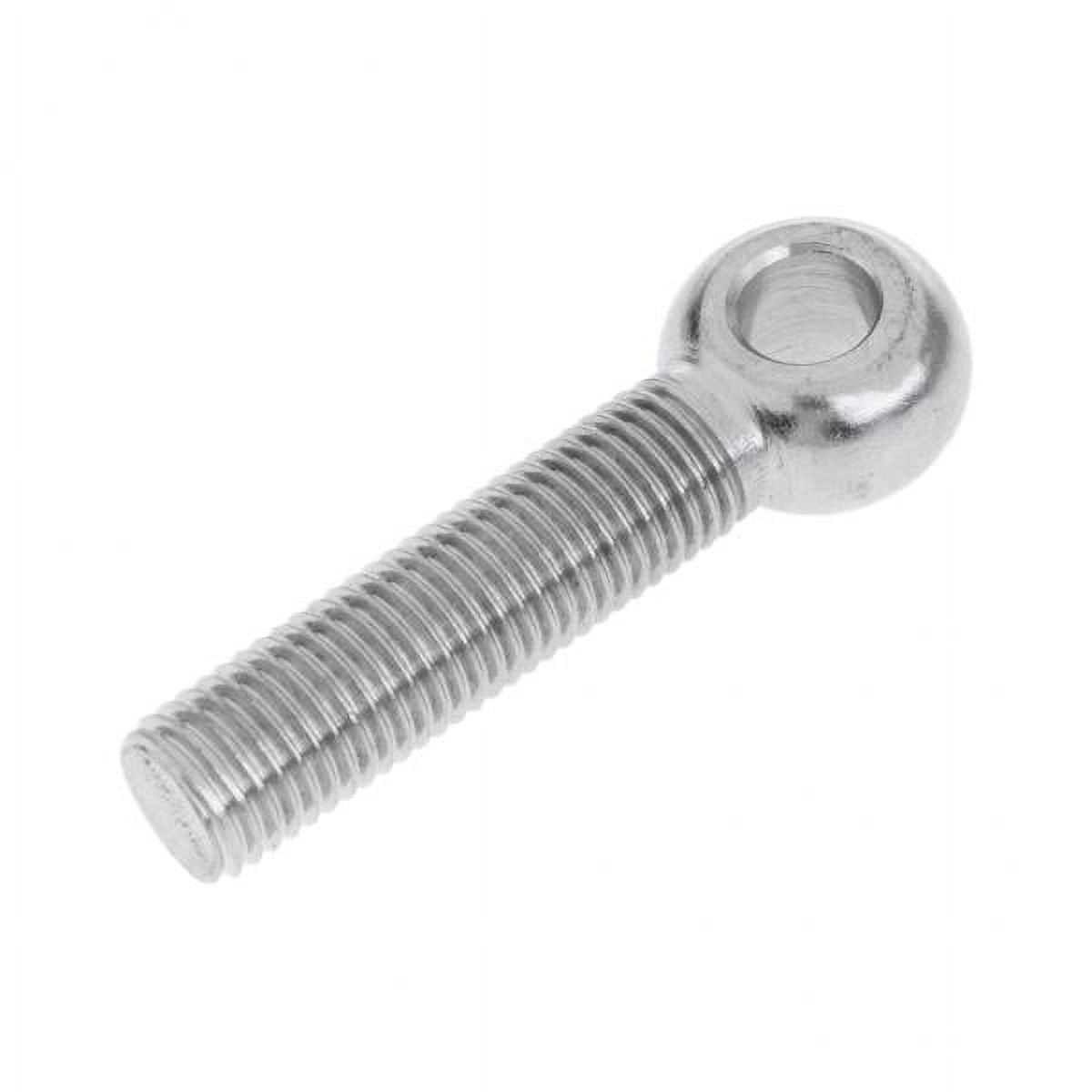 BAOSITY 3x 304 Stainless Steel Fully Threaded Eye Bolt for Balustrade x ...