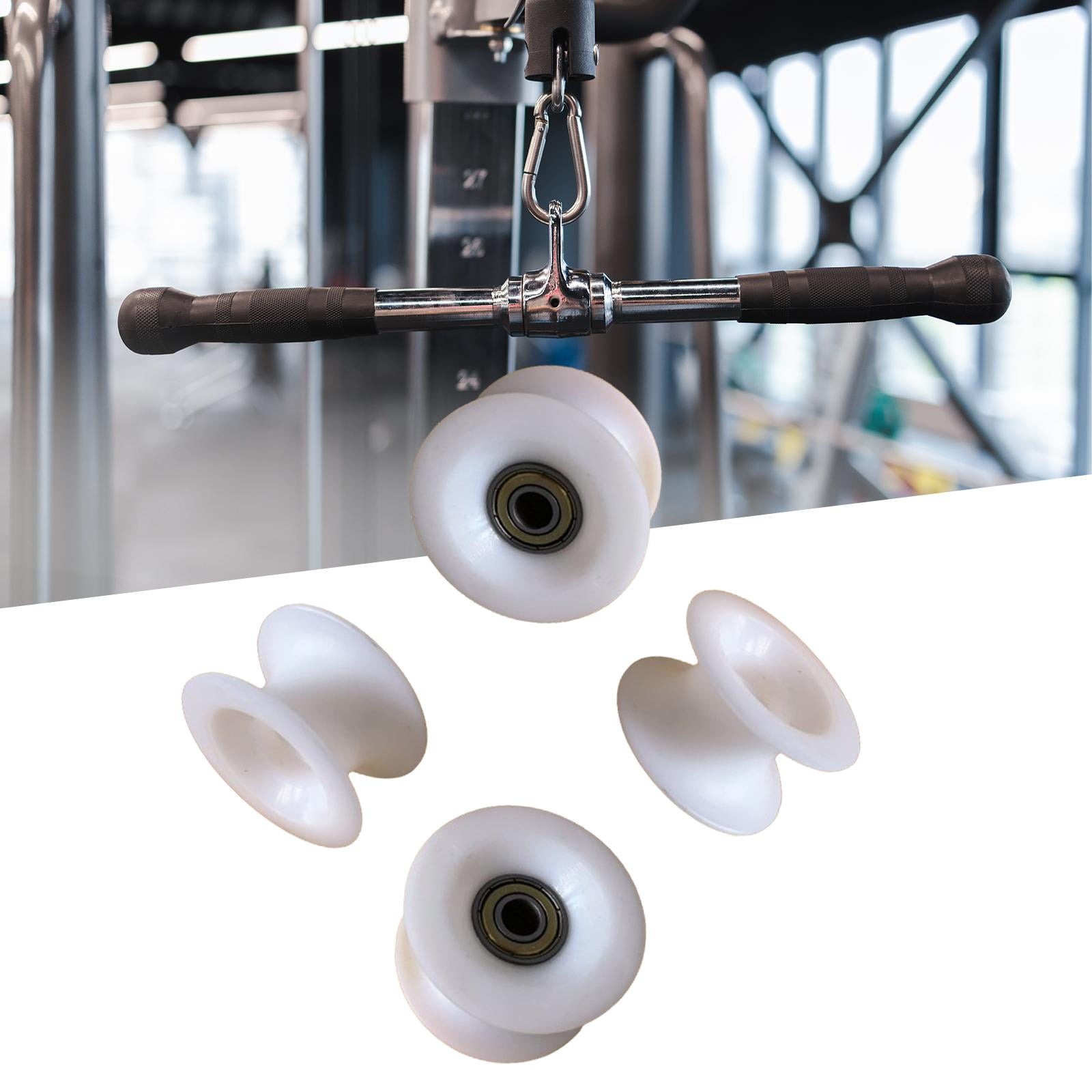 BAOSITY 4 Pieces Rowing Machine Bearing Wheels Rowing Machine Pulley ...