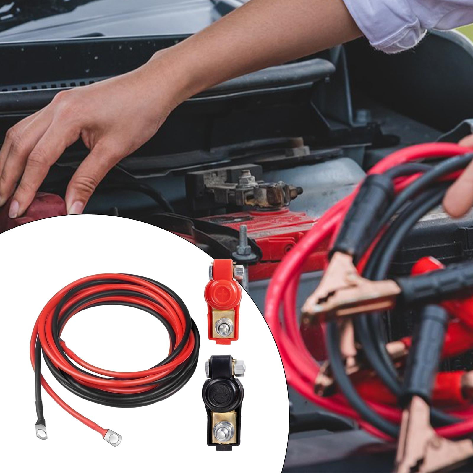 BAOSITY 5 AWG Battery Cables Generic Terminal Connection Battery Power ...